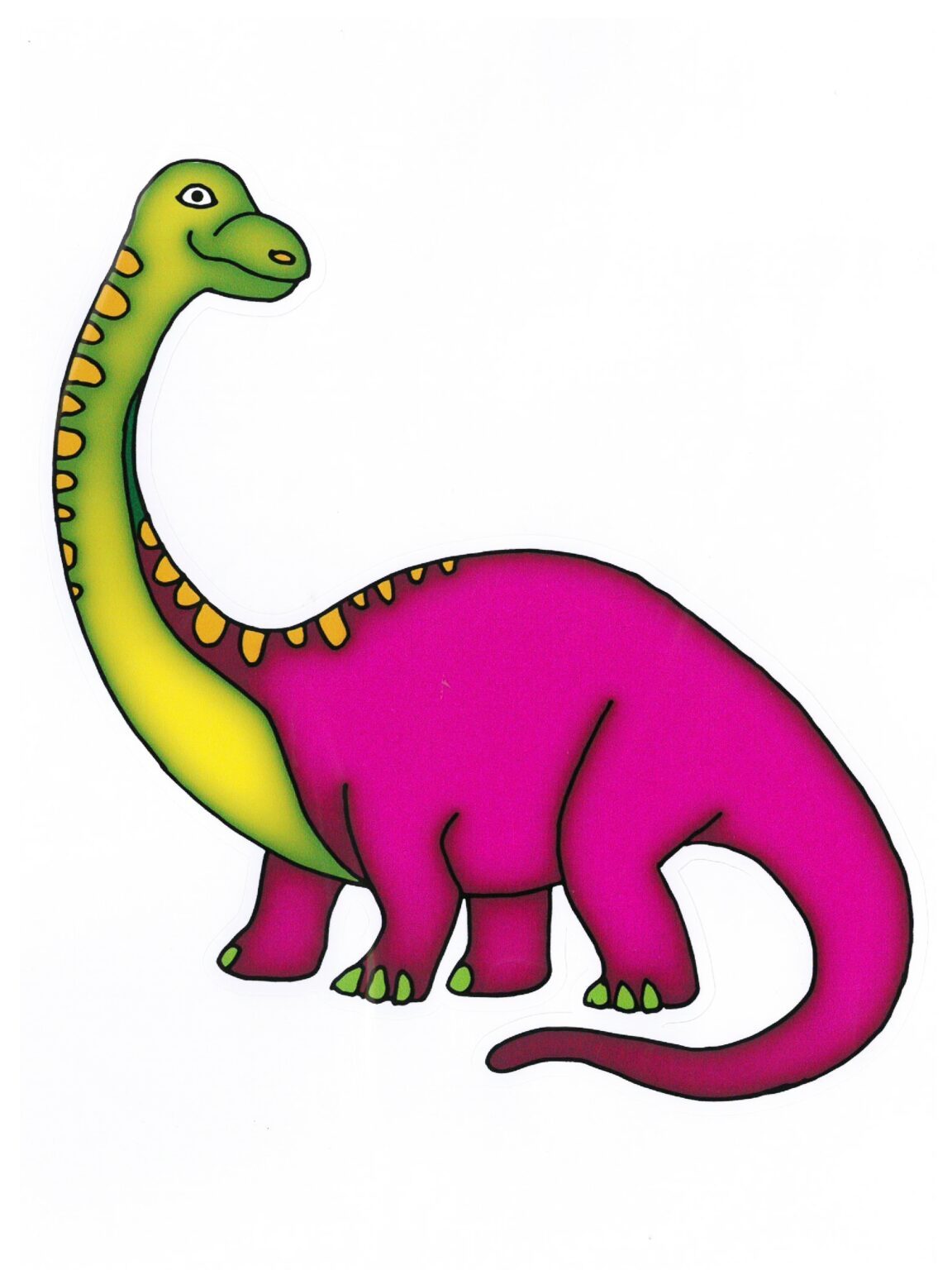Brachiosaurus A4 Stickers - Imagine That